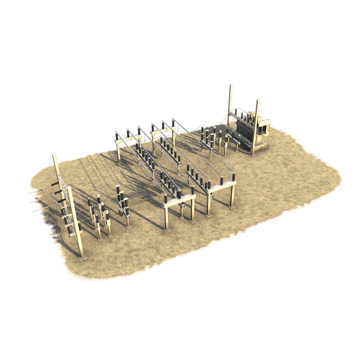 123 kV Open Air Switchyard Explained - saVRee