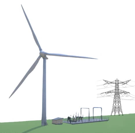 Wind Turbine Scene Explained - saVRee